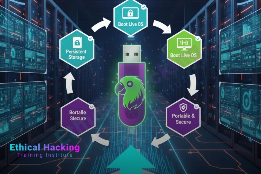 How to Run Parrot OS on a USB Stick (Persistent Mode) - Learn Ethical Hacking from Experts