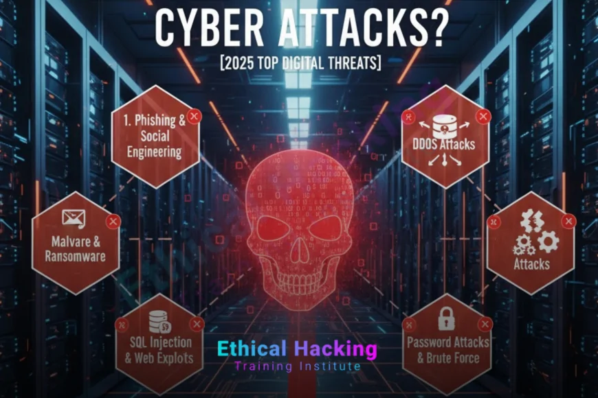 What Are the Most Common Cyber Attacks? - Learn Ethical Hacking from ...