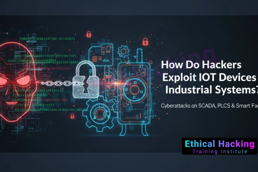 How Do Hackers Exploit IoT Devices in Industrial Systems? - Learn Ethical Hacking from Experts