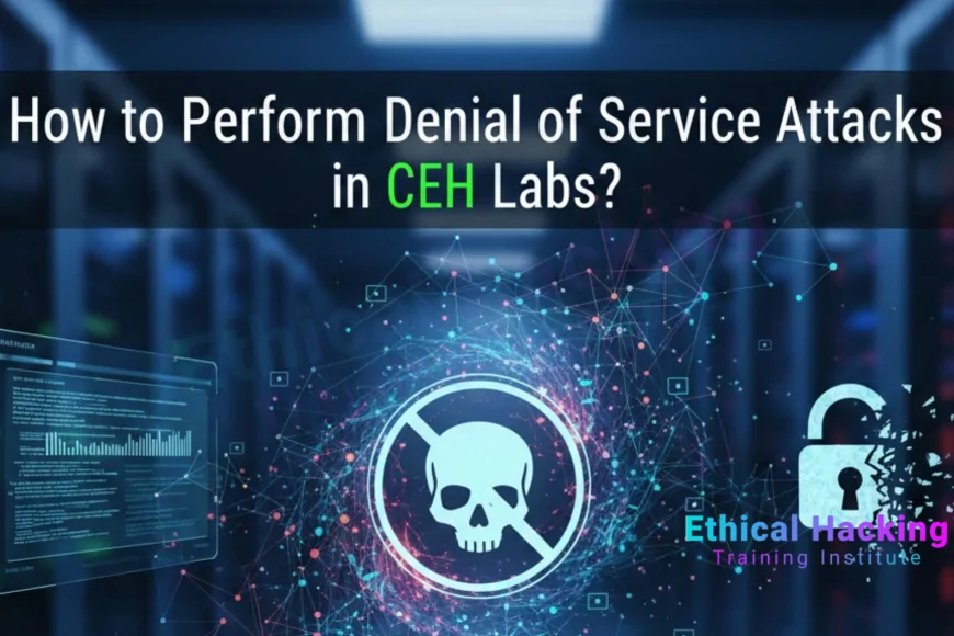 How to Perform Denial of Service Attacks in CEH Labs? - Learn Ethical ...